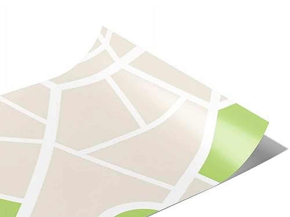 Rwraps Novelty Mosaic Town Map Gloss Vinyl Film Wrap 59in x 24ft Vinyl ...