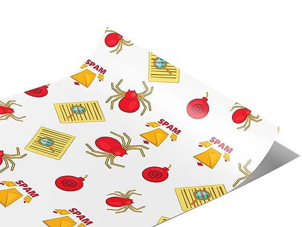 Rwraps Online Technology Spam Folder Matte Vinyl Film Wrap 59in x 5ft ...