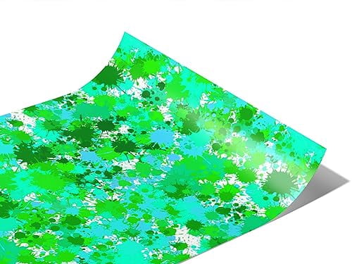 Rwraps Paint Splatter Another World Gloss Vinyl Film Wrap 59in x 14ft ...