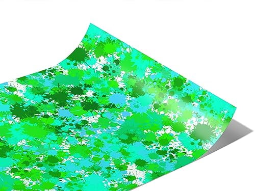 Rwraps Paint Splatter Another World Gloss Vinyl Film Wrap 59in x 16ft ...