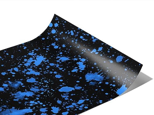 Rwraps Paint Splatter Boot Splash Gloss Vinyl Film Wrap 59in x 4ft ...