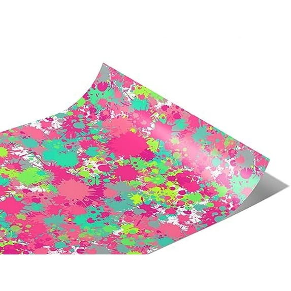 Rwraps Paint Splatter Lovers Spat Matte Vinyl Film Wrap 59in x 24ft ...