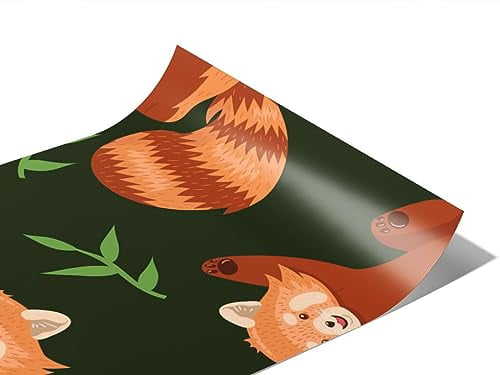 Rwraps Panda Fighting Position Matte Vinyl Film Wrap 59in x 20ft Vinyl ...