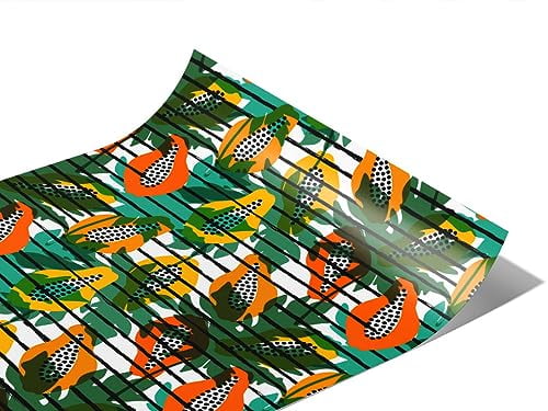 Rwraps Papaya Papa Yeah Matte Vinyl Film Wrap 59in x 5ft Vinyl Vehicle ...