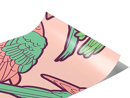 Rwraps Parrot Pretty Bird Gloss Vinyl Film Wrap 59in x 24ft Vinyl ...