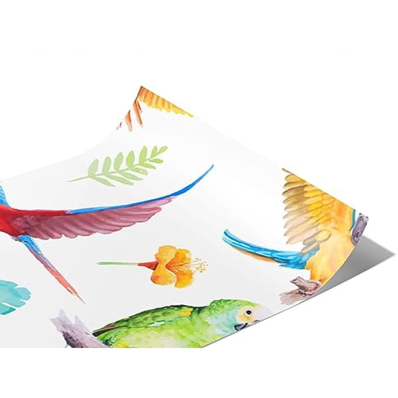 Rwraps Parrot Repeat This Gloss Vinyl Film Wrap 59in x 3ft Vinyl ...