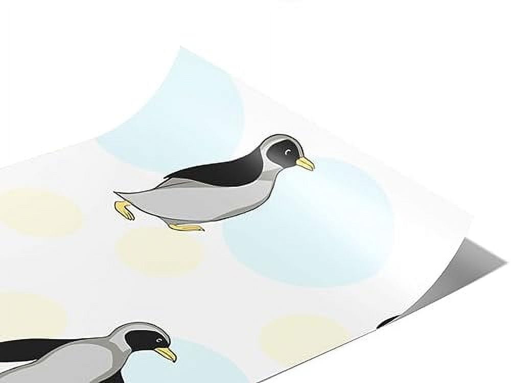 Rwraps Penguin March Along Matte Vinyl Film Wrap 59in x 16ft Vinyl ...