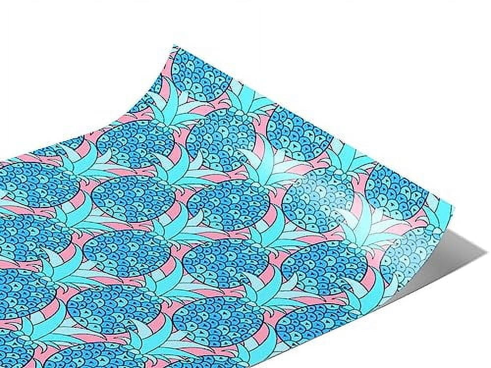 Rwraps Pineapple Cayena Lisa Matte Vinyl Film Wrap 59in x 3ft Vinyl ...