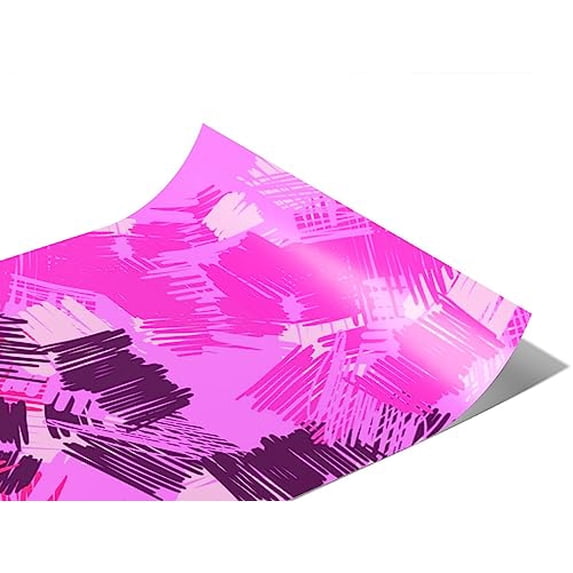 Rwraps Pink Abstract Sweet Desire Gloss Vinyl Film Wrap 59in x 28ft ...