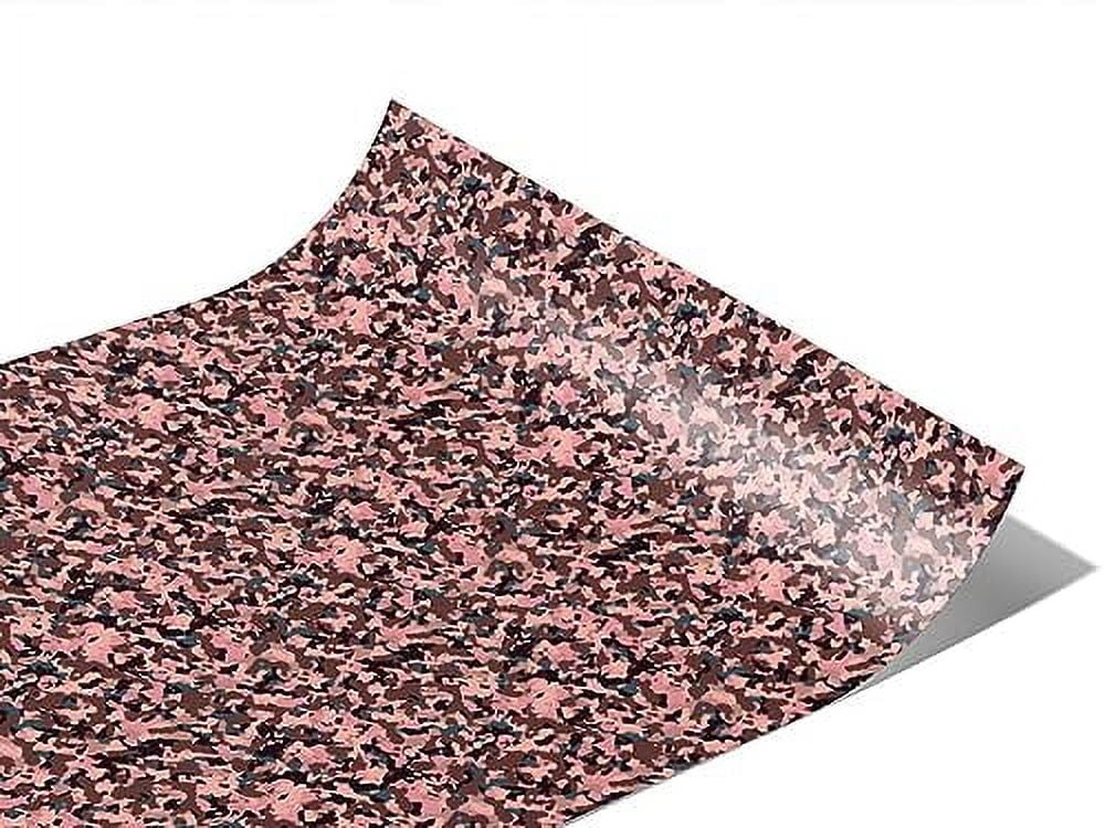 Rwraps Pink Camouflage Crepe Multicam Matte Vinyl Film Wrap 59in x 5ft ...