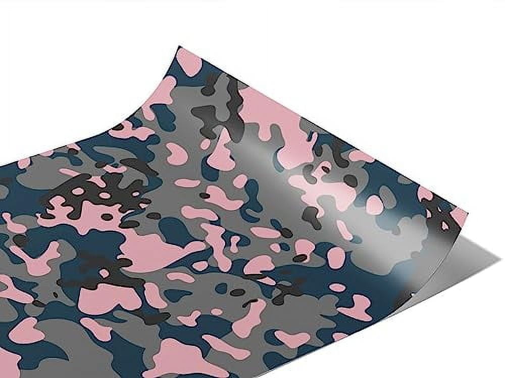 Rwraps Pink Camouflage Lemonade Green Matte Vinyl Film Wrap 59in x 8ft ...