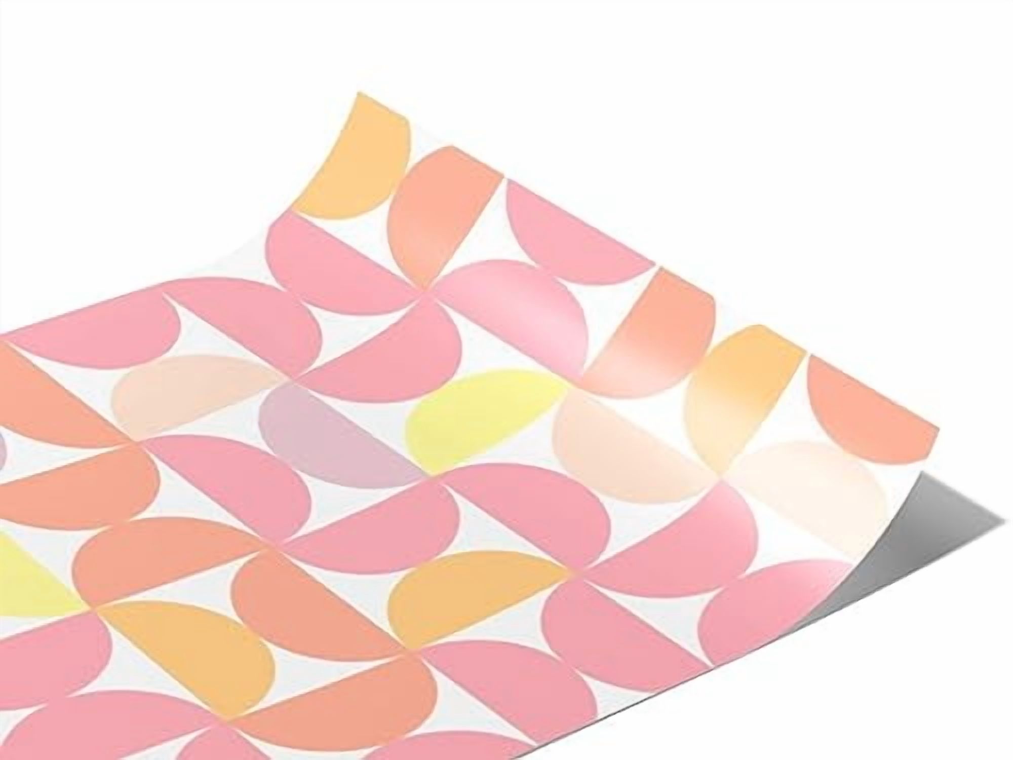 Rwraps Pink Mosaic Cotton Candy Matte Vinyl Film Wrap 59in x 20ft Vinyl ...