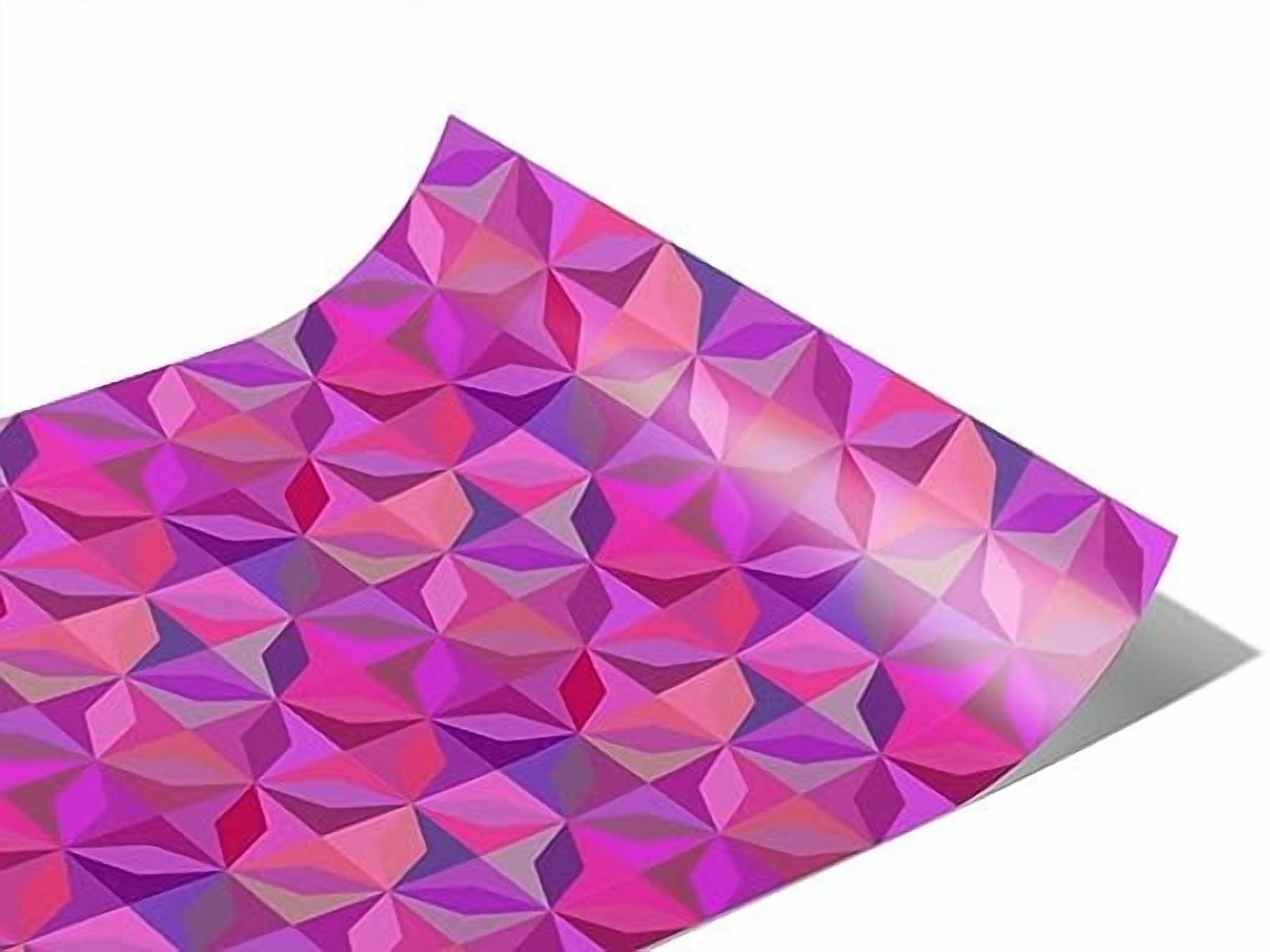 Rwraps Pink Mosaic Mystic Sensations Gloss Vinyl Film Wrap 59in x 12ft ...