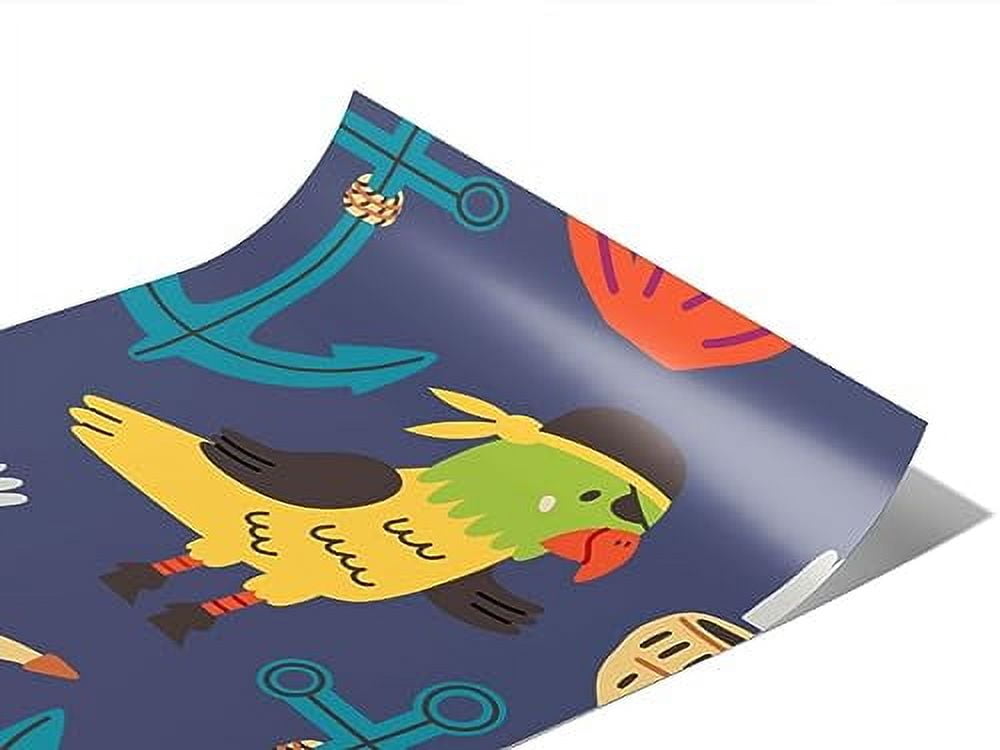 Rwraps Pirate First Mate Matte Vinyl Film Wrap 59in x 18ft Vinyl ...