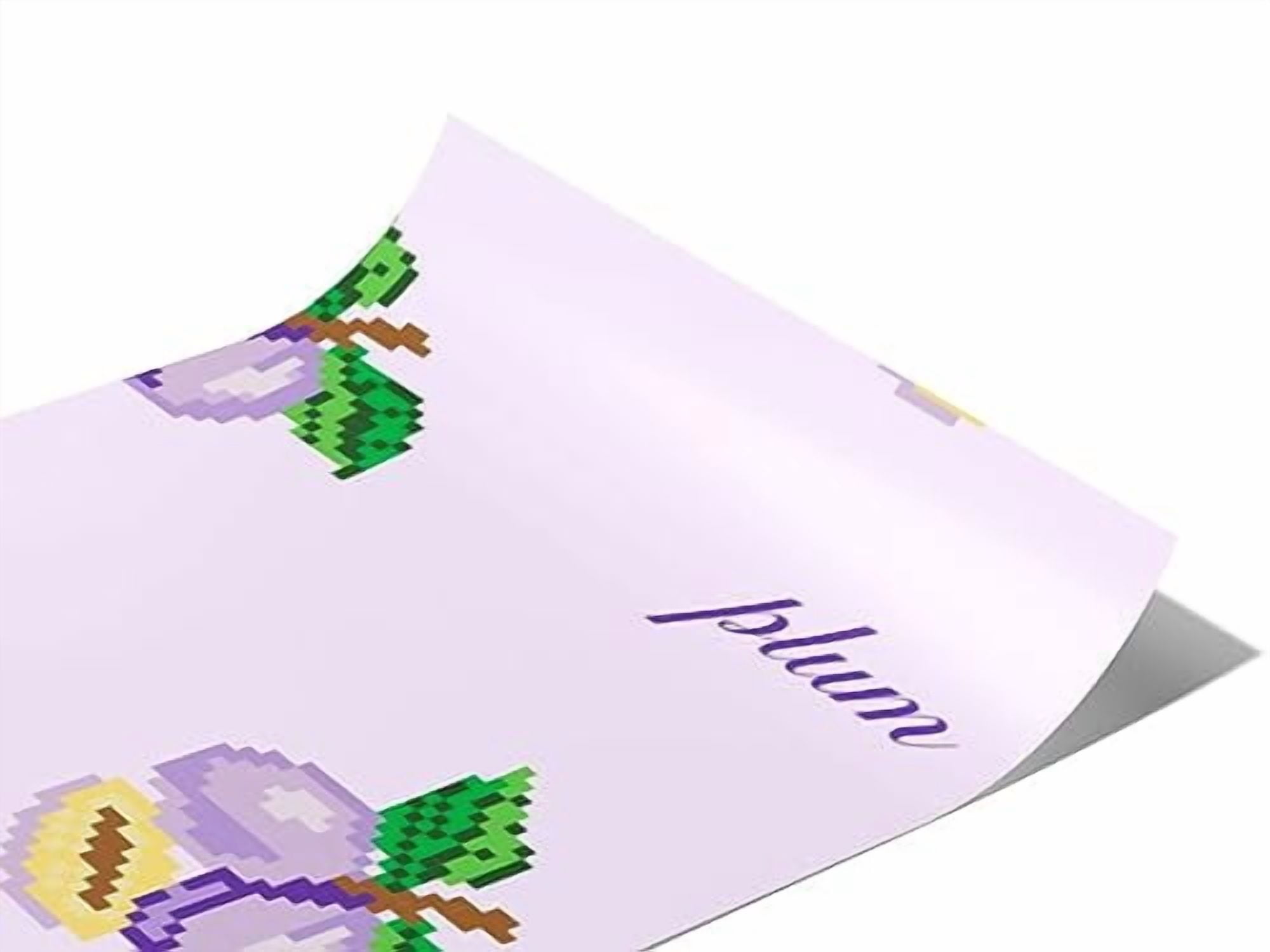 Rwraps Plum Pluxel Matte Vinyl Film Wrap 59in x 14ft Vinyl Vehicle Car ...