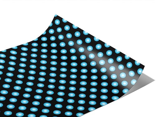 Rwraps Polka Dot Robin Egg Matte Vinyl Film Wrap 59in x 14ft Vinyl ...