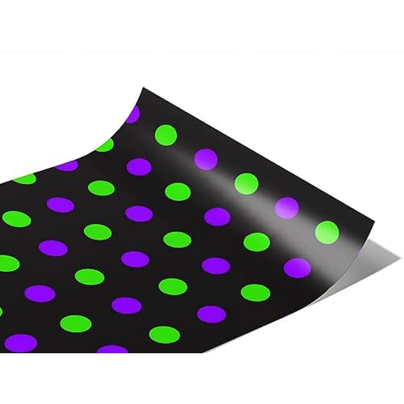 Rwraps Polka Dot Sneaking Suspicion Matte Vinyl Film Wrap 59in x 8ft ...