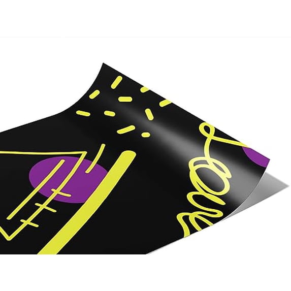 Rwraps Purple Abstract Inside Out Gloss Vinyl Film Wrap 59in x 15ft ...