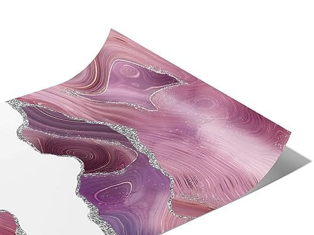 Rwraps Purple Agate Gemstone Rich Dreams Matte Vinyl Film Wrap 59in x ...