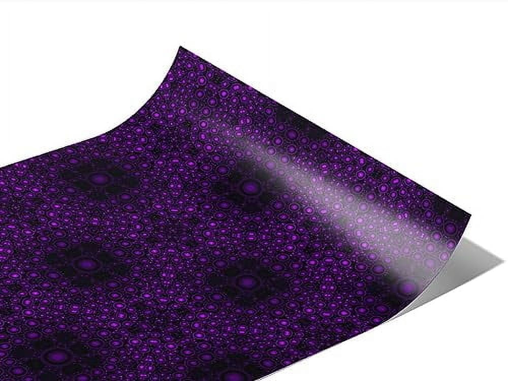 Rwraps Purple Mosaic Plum Formations Matte Vinyl Film Wrap 59in x 8ft ...