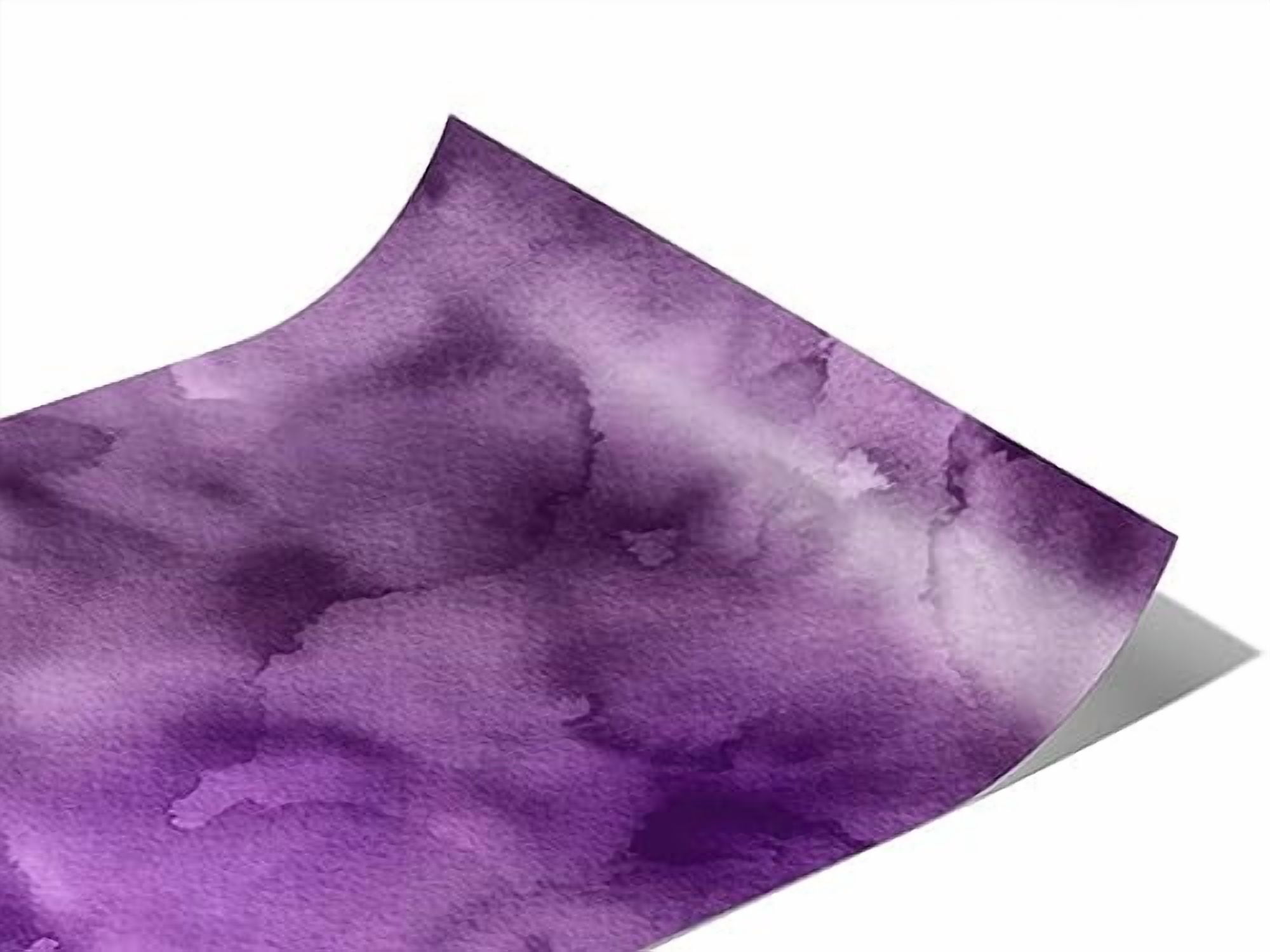 Rwraps Purple Watercolor Moonlight Way Matte Vinyl Film Wrap 59in x 6ft ...
