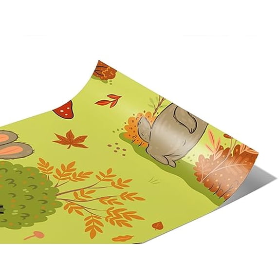 Rwraps Rabbit Autumn Foraging Gloss Vinyl Film Wrap 59in x 5ft Vinyl ...
