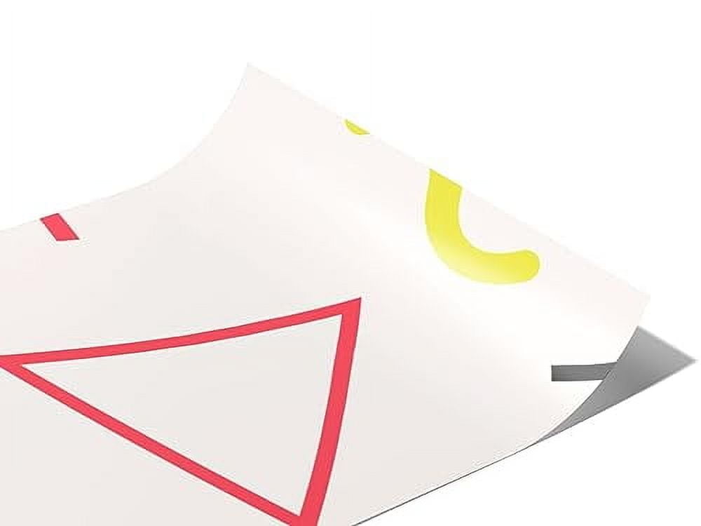 Rwraps Rainbow Abstract Pocket Lint Matte Vinyl Film Wrap 59in x 7ft ...