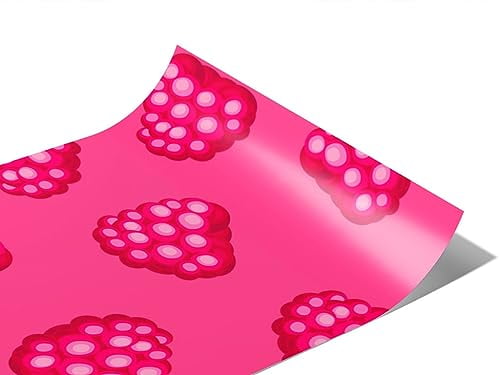 Rwraps Raspberry Cascade Delight Gloss Vinyl Film Wrap 59in x 23ft ...