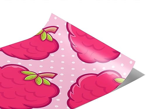 Rwraps Raspberry Sweet Caroline Gloss Vinyl Film Wrap 59in x 6ft Vinyl ...