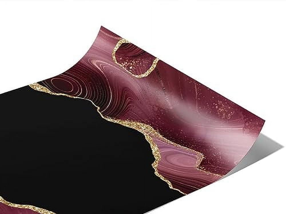 Rwraps Red Agate Gemstone Lord Ares Matte Vinyl Film Wrap 59in x 6ft ...