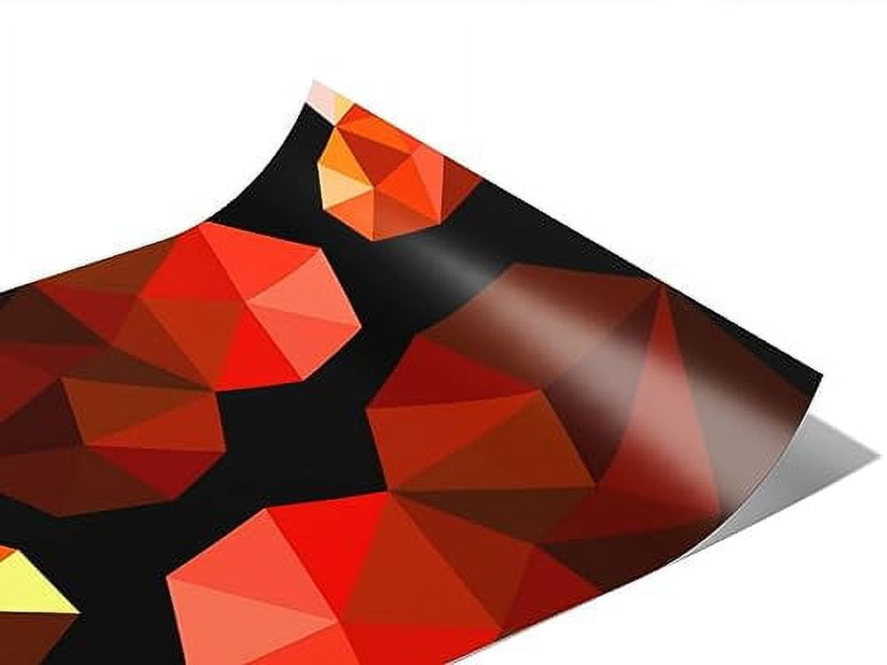 Rwraps Red Heart Ruby Offerings Matte Vinyl Film Wrap 59in x 16ft Vinyl ...