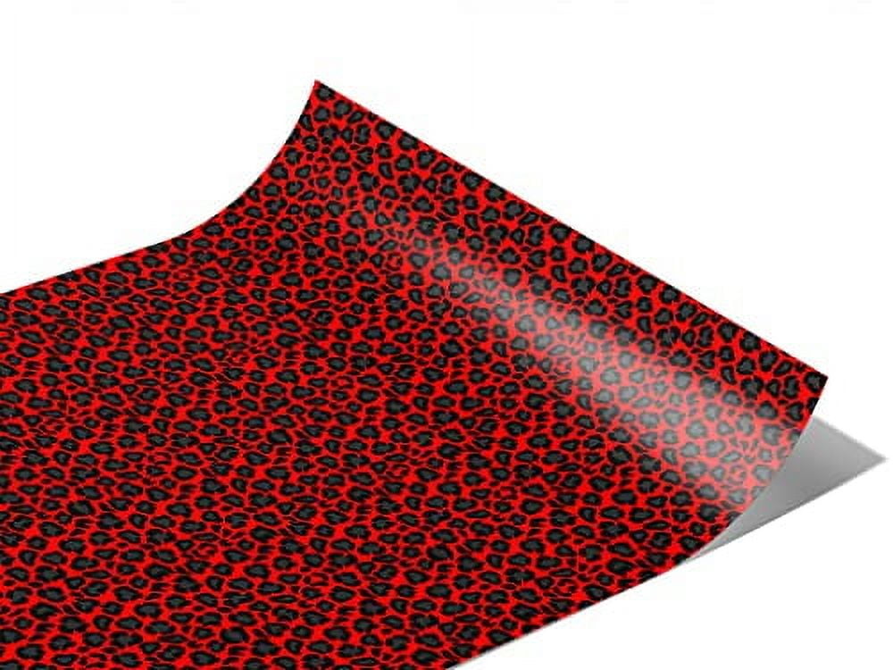 Rwraps Red Panther Matte Vinyl Film Wrap 59in x 23ft Vinyl Vehicle Car ...