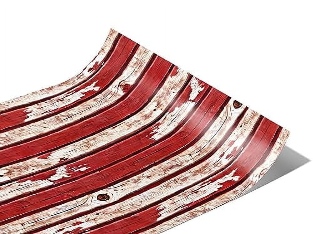 Rwraps Red Wood Plank Auburn Bleach Gloss Vinyl Film Wrap 59in x 8ft ...