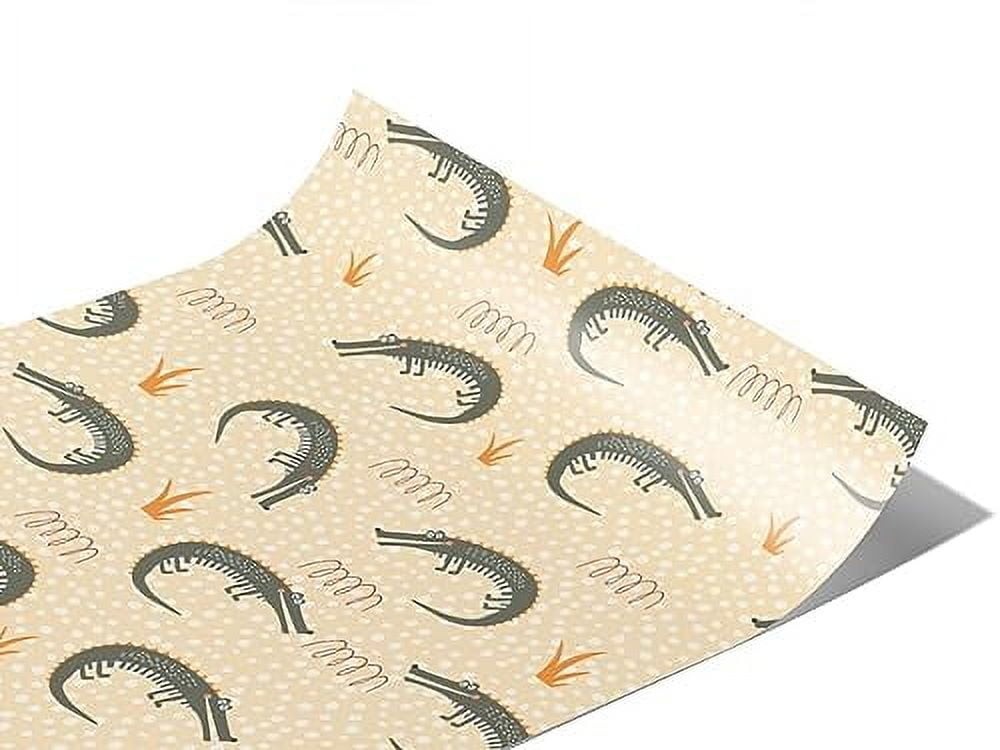 Rwraps Reptile Ancient Alligators Gloss Vinyl Film Wrap 59in x 2ft ...