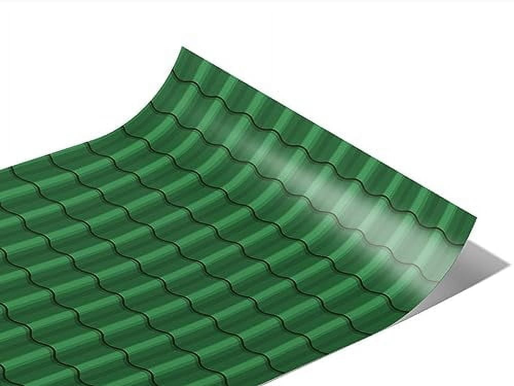 Rwraps Roofing Tile Green Matte Vinyl Film Wrap 59in x 18ft Vinyl ...