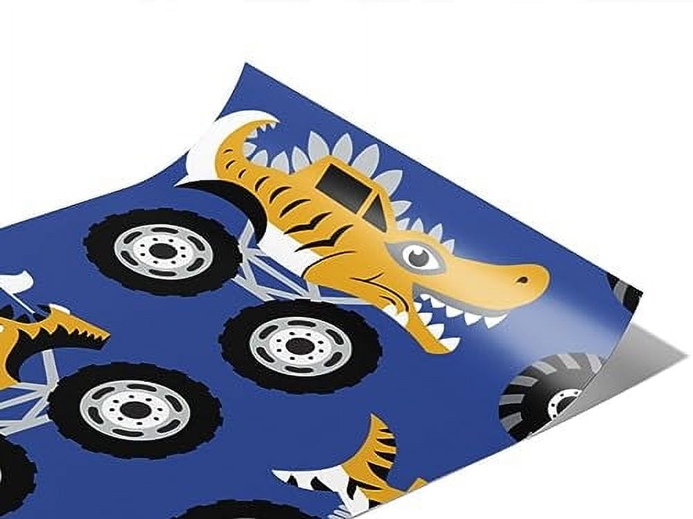 Rwraps Sharks and Rays Monster Trucks Matte Vinyl Film Wrap 59in x 6ft ...