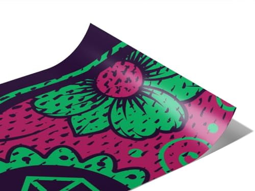 Rwraps Skull and Bones Sugar Skull Matte Vinyl Film Wrap 59in x 21ft ...