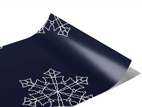 Rwraps Snow Frozen River Matte Vinyl Film Wrap 59in x 3ft Vinyl Vehicle ...