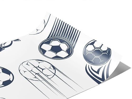Rwraps Soccer Penalty Kick Gloss Vinyl Film Wrap 59in x 5ft Vinyl ...
