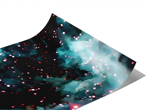 Rwraps Space Falling Swiftly Matte Vinyl Film Wrap 59in x 6ft Vinyl ...