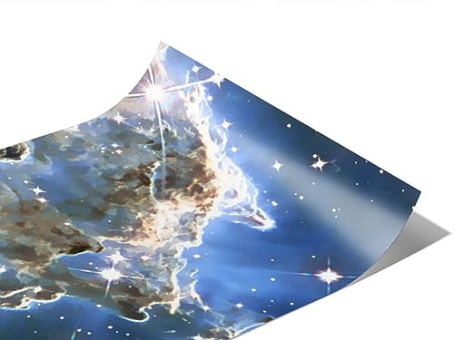 Rwraps Space Galaxy Sky Matte Vinyl Film Wrap 59in x 5ft Vinyl Vehicle ...