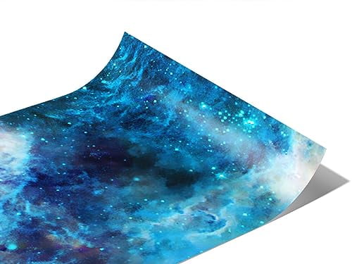 Rwraps Space Nebula Sapphire Matte Vinyl Film Wrap 59in x 23ft Vinyl ...