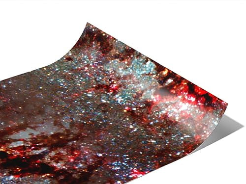 Rwraps Space Red Swirl Gloss Vinyl Film Wrap 59in x 8ft Vinyl Vehicle ...