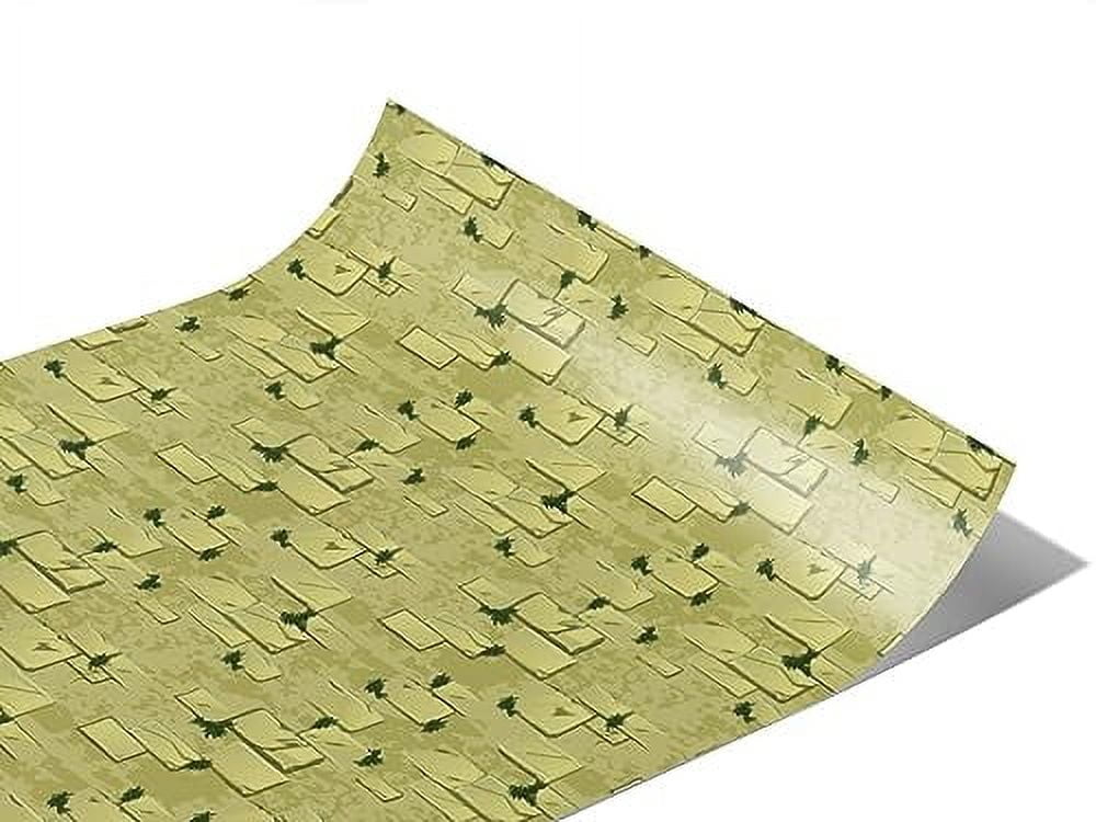 Rwraps Speciality Brick Temple Pathway Matte Vinyl Film Wrap 59in x 3ft ...