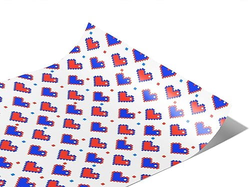 Rwraps Star Spangled Americana Country Love Matte Vinyl Film Wrap 59in ...