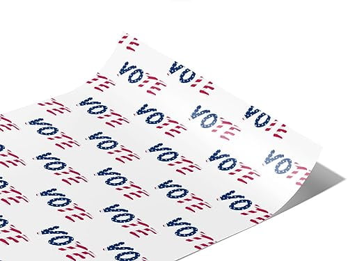 Rwraps Star Spangled Americana Rock It Gloss Vinyl Film Wrap 59in x 8ft ...