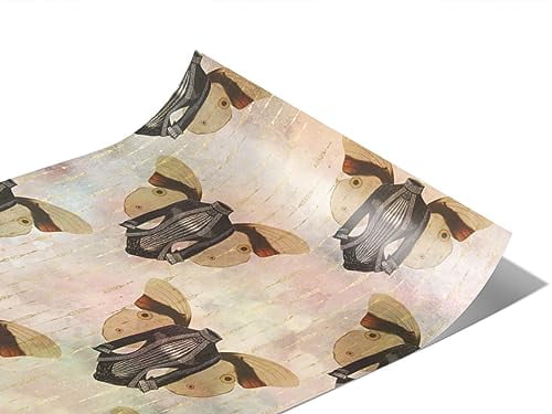 Rwraps Steampunk Butterfly Corsetry Matte Vinyl Film Wrap 59in x 5ft ...