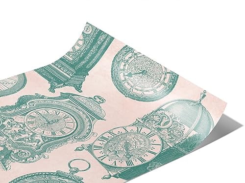 Rwraps Steampunk Complex Clocks Matte Vinyl Film Wrap 59in x 24ft Vinyl ...