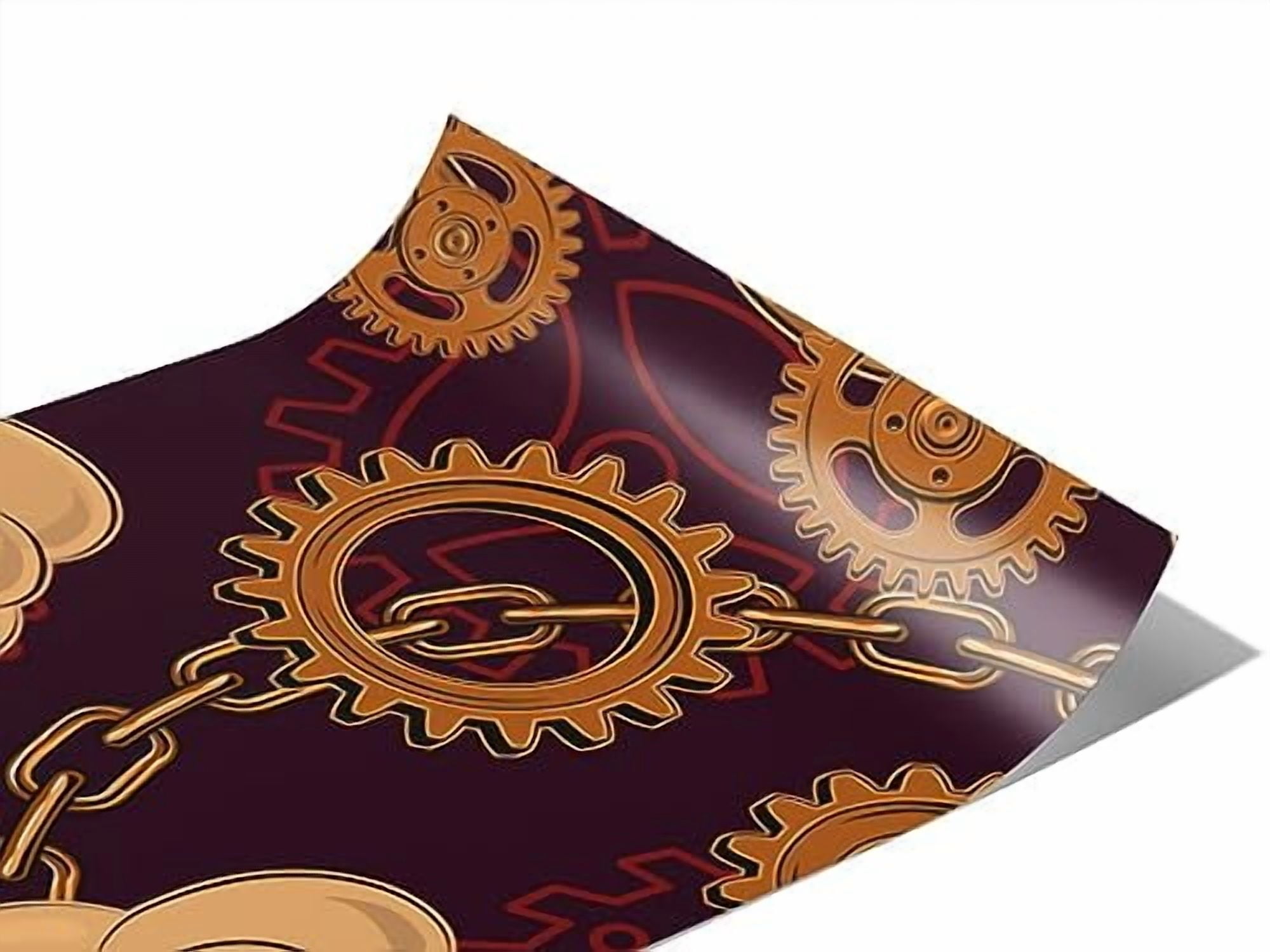 Rwraps Steampunk Pumpkin Breath Matte Vinyl Film Wrap 59in x 2ft Vinyl ...