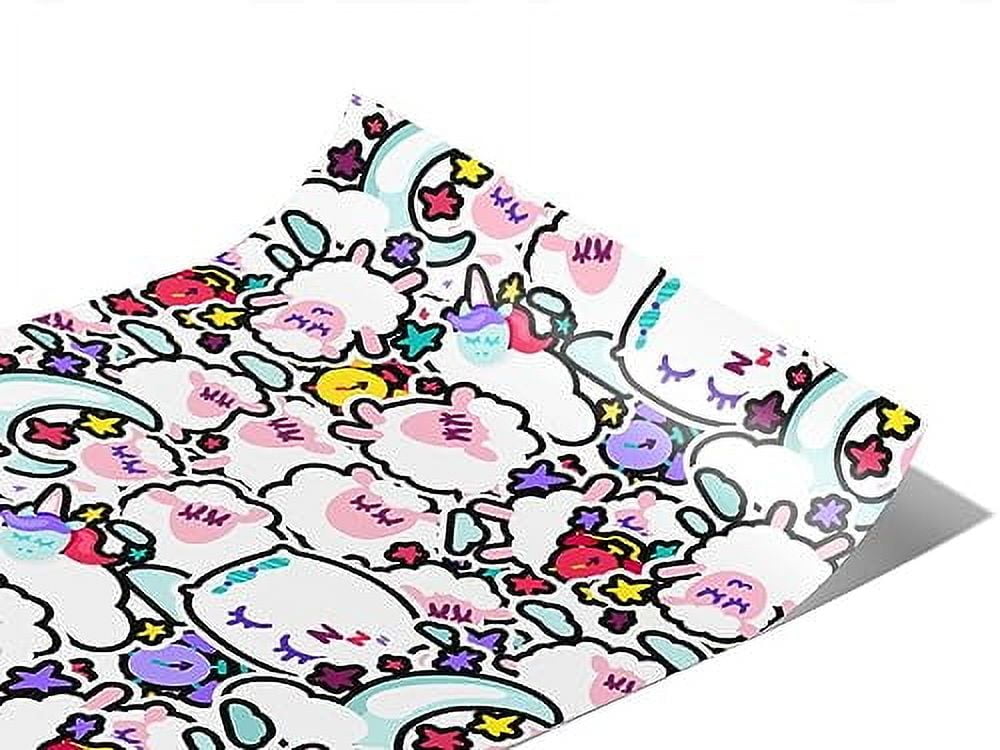 Rwraps Sticker Bomb Count 'Em Up Gloss Vinyl Film Wrap 59in x 29ft ...